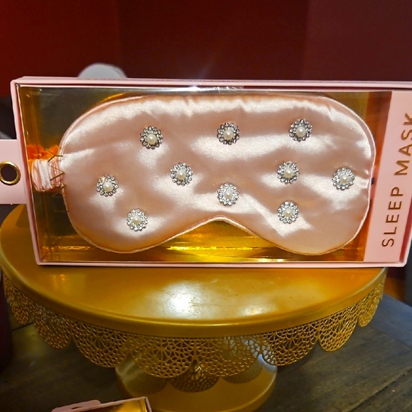 Bath & Body | Envy Silk Sleep Mask With Crystal Accents | Poshmark
